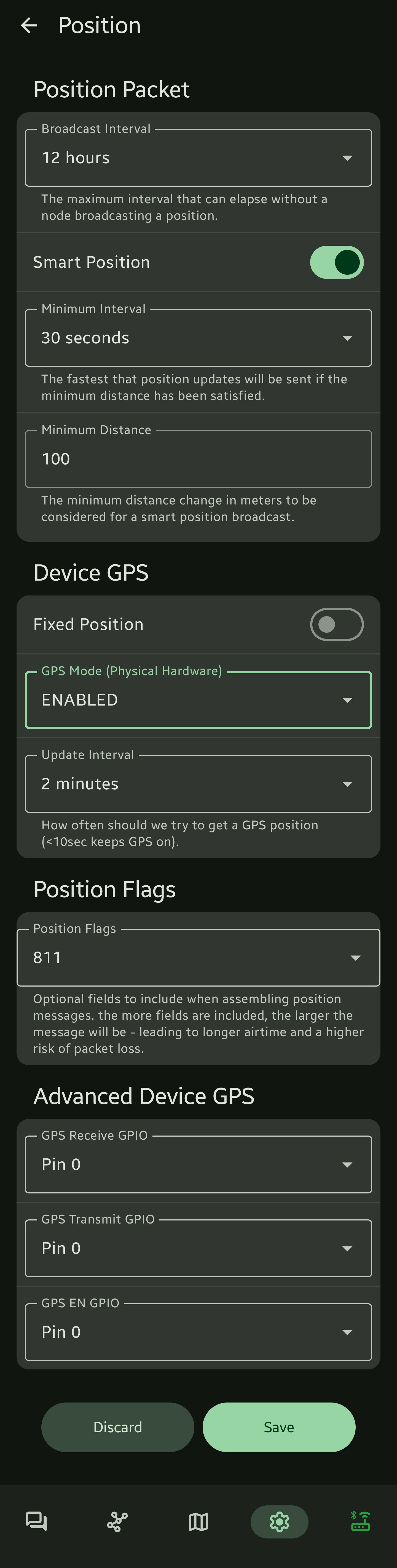 Position Config Guide • Mesh Hub UK